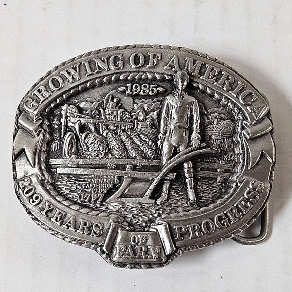 Nasco | Accessories | Nasco Mens Belt Buckle Growing Of America ...